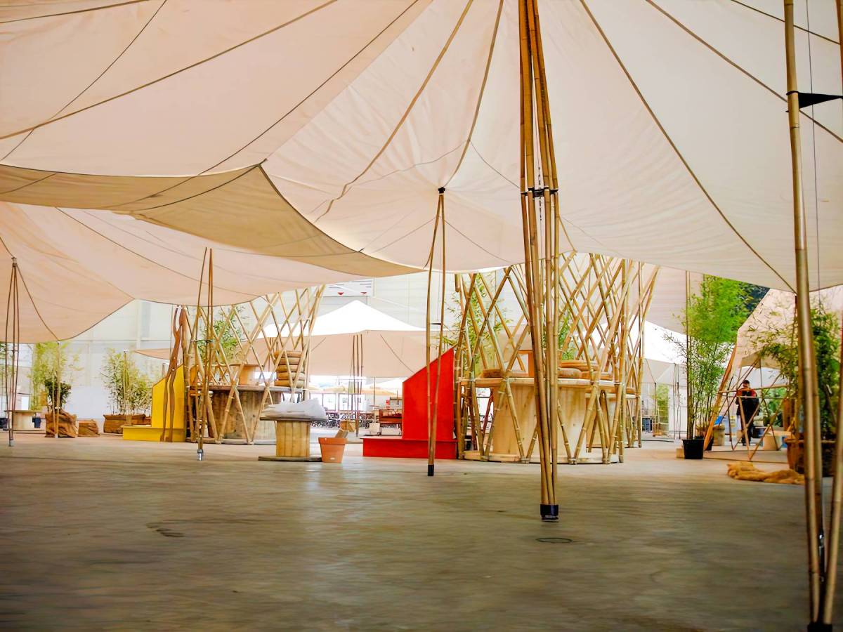 Bamboo halls | Sanfte Strukturen